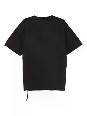 Ksubi Cotton T-shirt With Drawstring Hem
