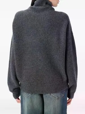 Isabel Marant High-neck Ribbed Knit