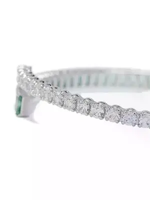 SWAROVSKI Matrix Crystal-embellished Bracelet - Silver