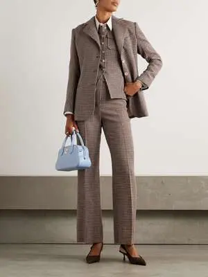 Giuliva Heritage Laura Houndstooth Wool Pants
