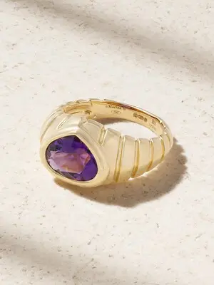 Marina B Timo 18-karat And Amethyst Ring - Gold
