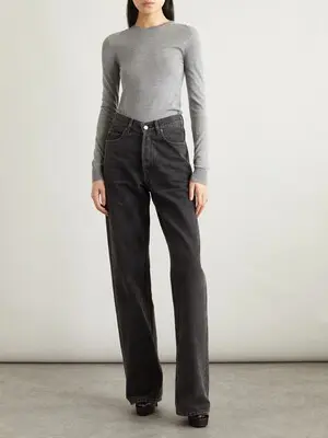 Saint Laurent Straight-leg Jeans - Black