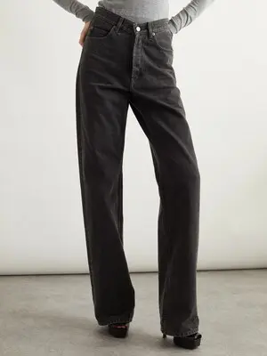 Saint Laurent Straight-leg Jeans - Black