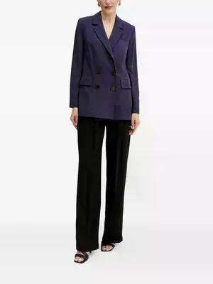 Luisa Spagnoli Double-breasted Button Blazer