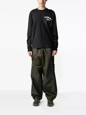 YOSHIOKUBO Lace-up Panel Trousers