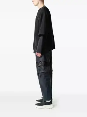 YOSHIOKUBO Layered-panel Trousers