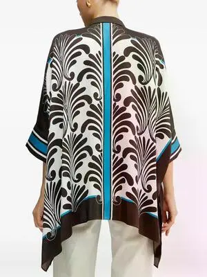 Luisa Spagnoli Leaf-print Top