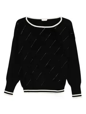 Liu Jo Boat Neck Sweaters For Women
