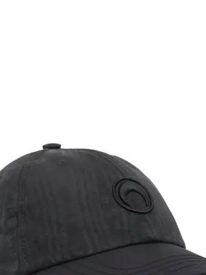 MARINE SERRE Moiré Logo Baseball Cap - Black