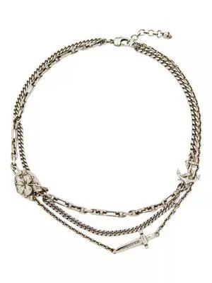 Alexander McQueen Chain-link Necklace - Silver