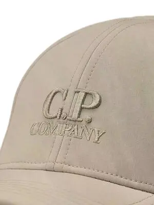 C.P. COMPANY Logo-embroidered Baseball Cap - Neutrals