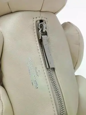 Mihara Yasuhiro Dolls Rabbit Hug Leather Messenger Bag - Neutrals