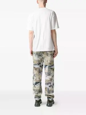 YOSHIOKUBO Graphic Print Trousers