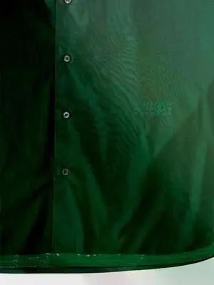 MAISON MARGIELA Button-up Cotton Shirt - Green