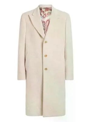 Etro Wool-blend Single-breasted Coat