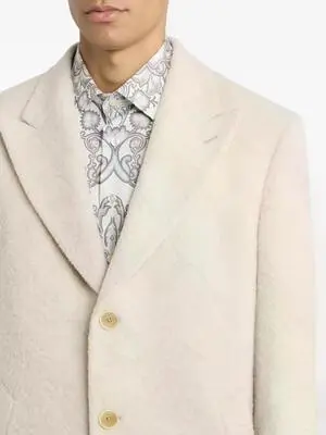 Etro Wool-blend Single-breasted Coat