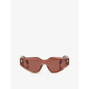 Fendi Cat-eye Acetate Sunglasses - Pink