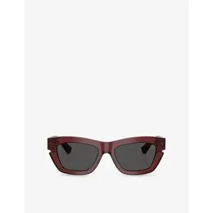 Burberry Cat-Eye Sunglasses Red