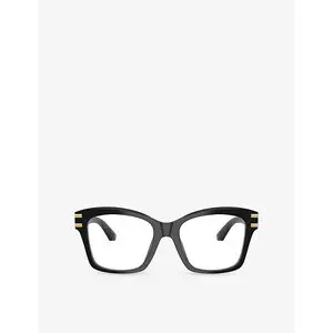 Dolce & Gabbana Square-frame Acetate Optical Glasses - Black