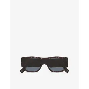 Fendi Diagonal Rectangular-frame Sunglasses