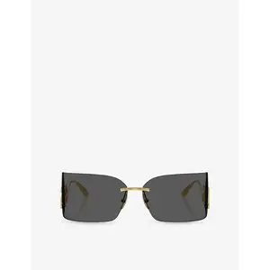 Dolce & Gabbana Dg2319 Irregular Sunglasses - Gold
