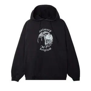 Raf Simons Redux Graphic Print Hooded Sweatshirt