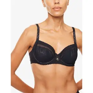 Chantelle Romance Lace-trim Underwire Bra