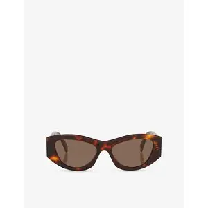 Celine Celine CL40308U Irregular-Frame Sunglasses Brown