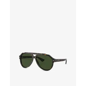 Dolce & Gabbana Dg4452 Aviator-frame Sunglasses