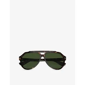 Dolce & Gabbana Dg4452 Aviator-frame Sunglasses