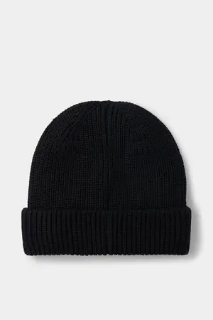 Bogner Kajus Ribbed Beanie - Black