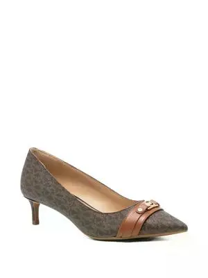 Michael Kors 50mm Mandy Heeled Pumps