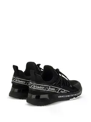 Versace Logo Detail Lace-up Sneakers