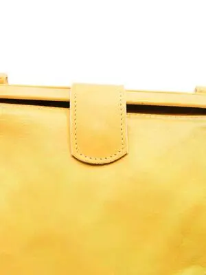 SOMMET Leather Flap Clutch