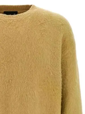 ROBERTO COLLINA Crew-neck Sweater - Yellow