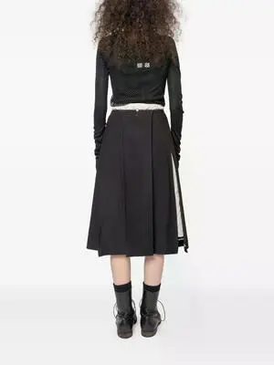 MULLER OF YOSHIOKUBO Mesh-layer Long-sleeve Top