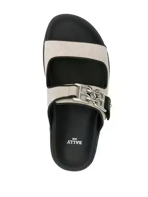 Bally Logo-plaque Open-toe Sandals