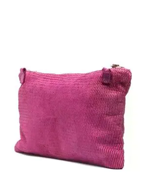 SOMMET Textured Zip-fastening Clutch