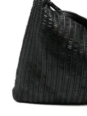 REPTILE'S HOUSE Pleated Leather Tote