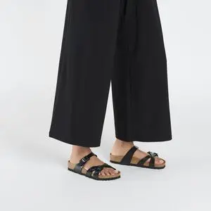 BIRKENSTOCK Franca Birko-flor Sandals - Graceful Licorice