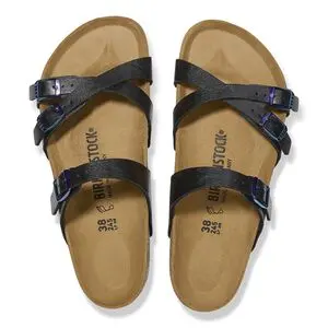 BIRKENSTOCK Franca Birko-flor Sandals - Graceful Licorice