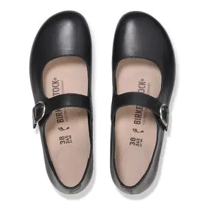 BIRKENSTOCK Santa Clarita Natural Leather - Black