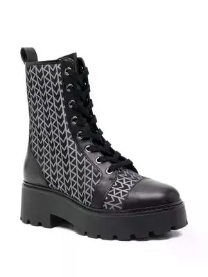 Michael Kors 50mm Blake Combat Boots - Black