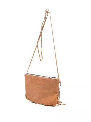 SOMMET Fringe-detail Leather Crossbody Bag