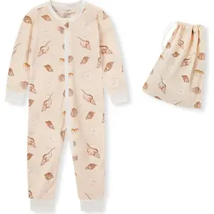 MILKBARN Zipper Pajama - Seashells