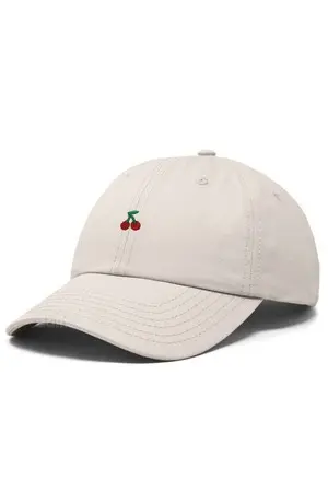 DALIX Lil Cherry Dad Cap - Beige