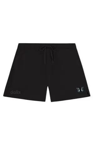 DALIX Butterfly Midweight Active Shorts - Black