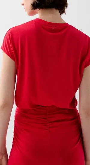 SCALPERS Side Gathered T-shirt