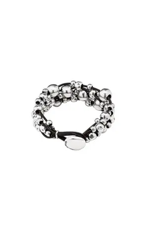 UNODE50 Braided Leather Cuff