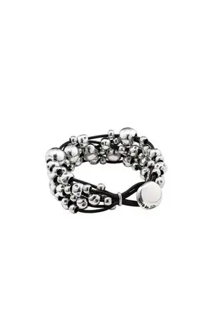 UNODE50 Braided Leather Cuff